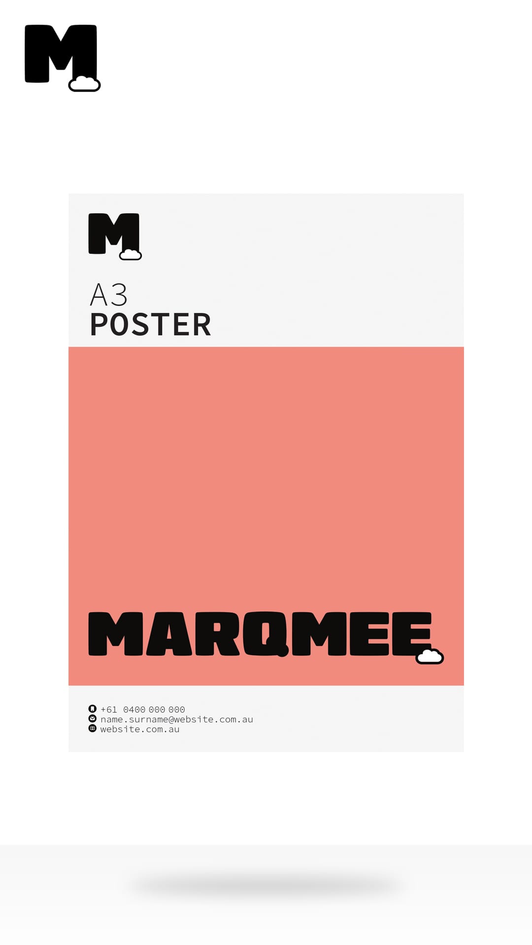 A3 Poster | MarqMee